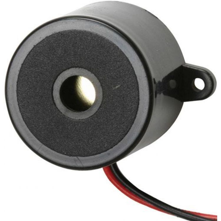Buzzer de 3,3 kHz, de 8 a 15 Vcc, con señal de tono con