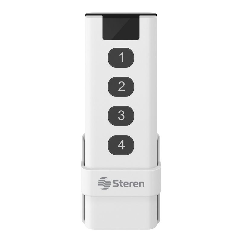 Control Remoto Bluetooth* Programable de 4 Botones para